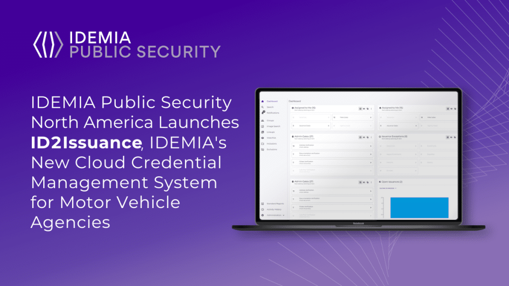 IDEMIA Public Security North America Launches ID2Issuance, IDEMIA’s New ...